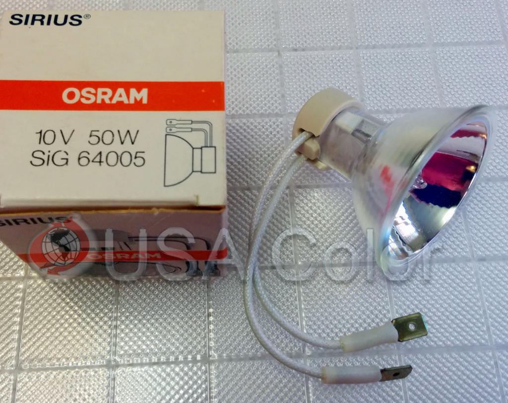 OSRAM LAMP SIG 64005 10V 50W – USA COLOR MINILAB Inc