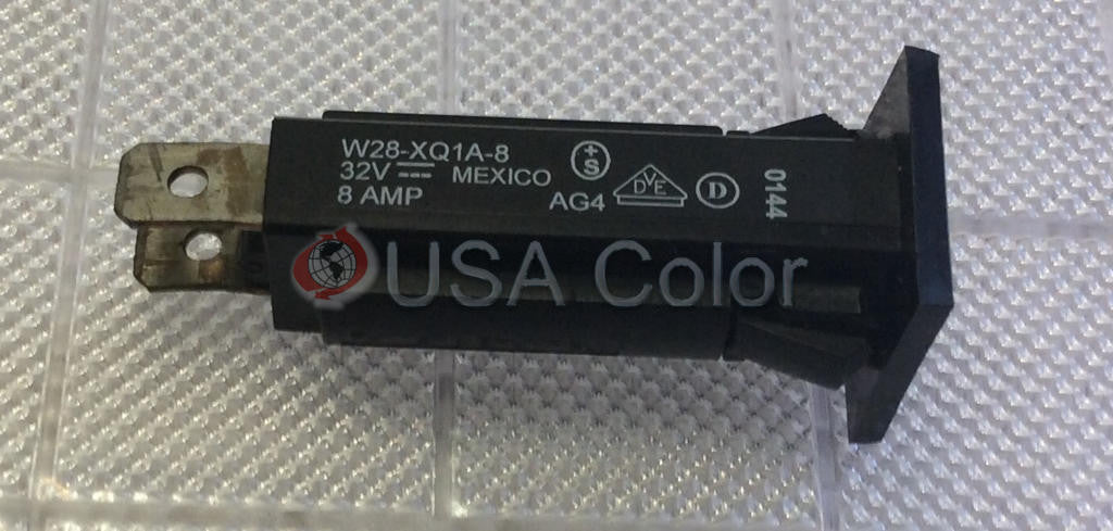 FUJI BREAKER W28-XQ1A-8 32V 8 AMP PART 128FA063 MINILAB – USA COLOR ...