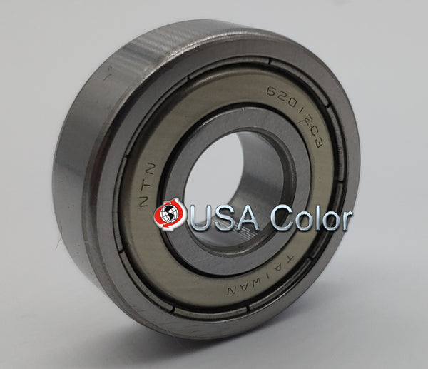 LOT OF 7 NSK 6201ZC3 6201 Z C3 12 mm x 32 mm x 10 mm Shielded, Deep Gr ...